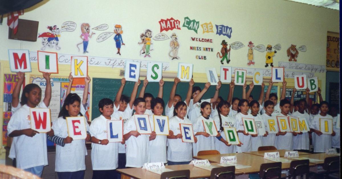 Mike's Math Club - Milken Family Foundation